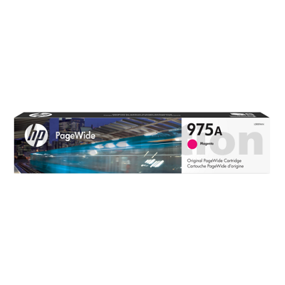 HP 975A Genuine Magenta Inkjet Cartridge L0R91AA - 3,000 Pages - Ink ...