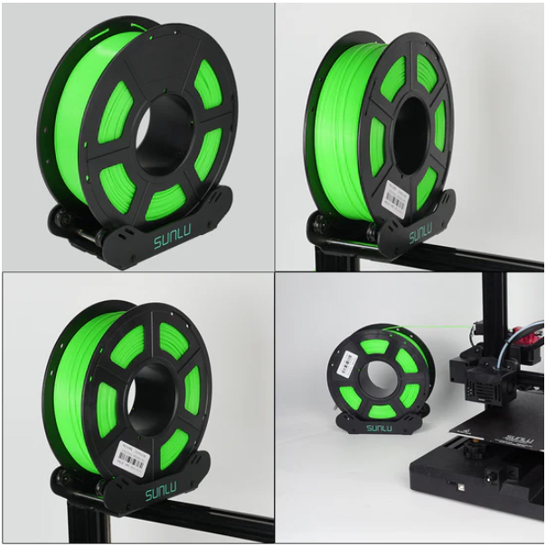 3D Filament Holder For 56mm to 140mm Wide Spools Weight Capacity Up to ...