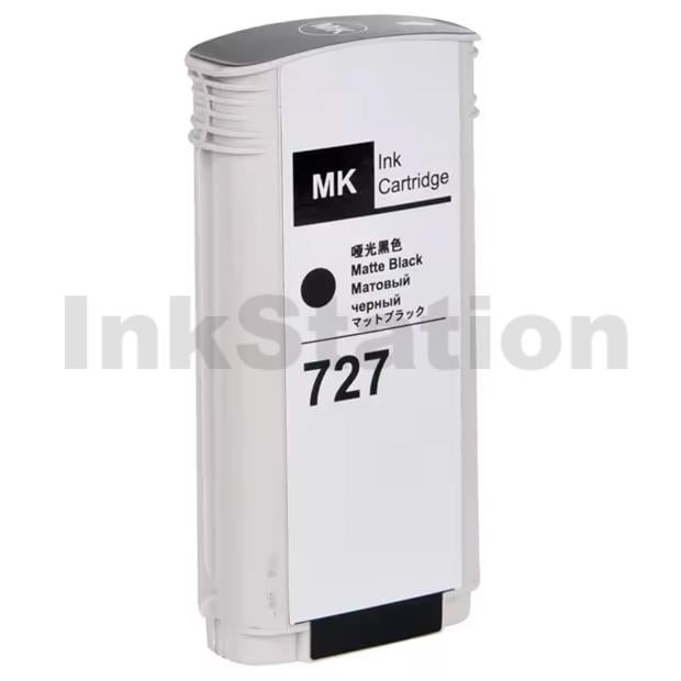 HP 727 Compatible Matte Black 300ml Inkjet Cartridge C1Q12A / 3WX19A ...