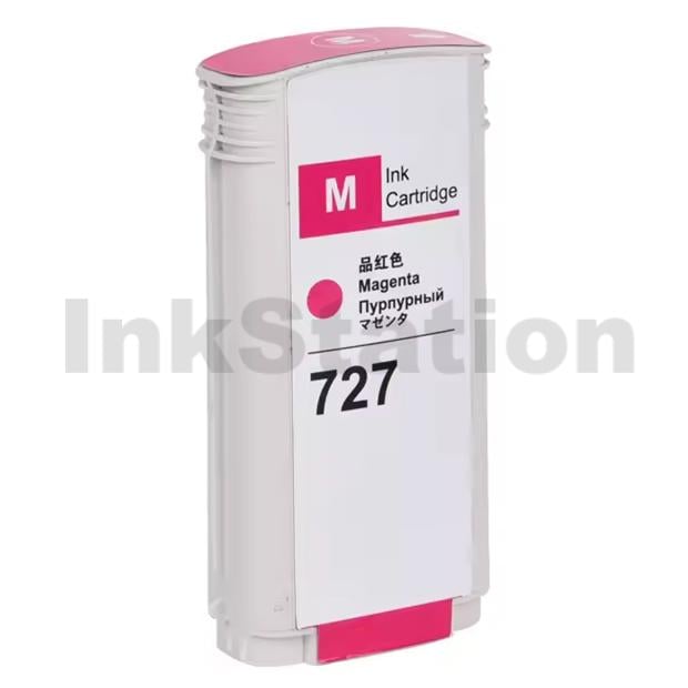 HP 727 Compatible Magenta 300ml Inkjet Cartridge F9J77A - Ink ...