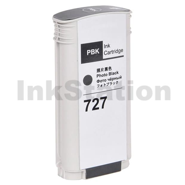 HP 727 Compatible Photo Black 300ml Inkjet Cartridge F9J79A / 3WX20A ...