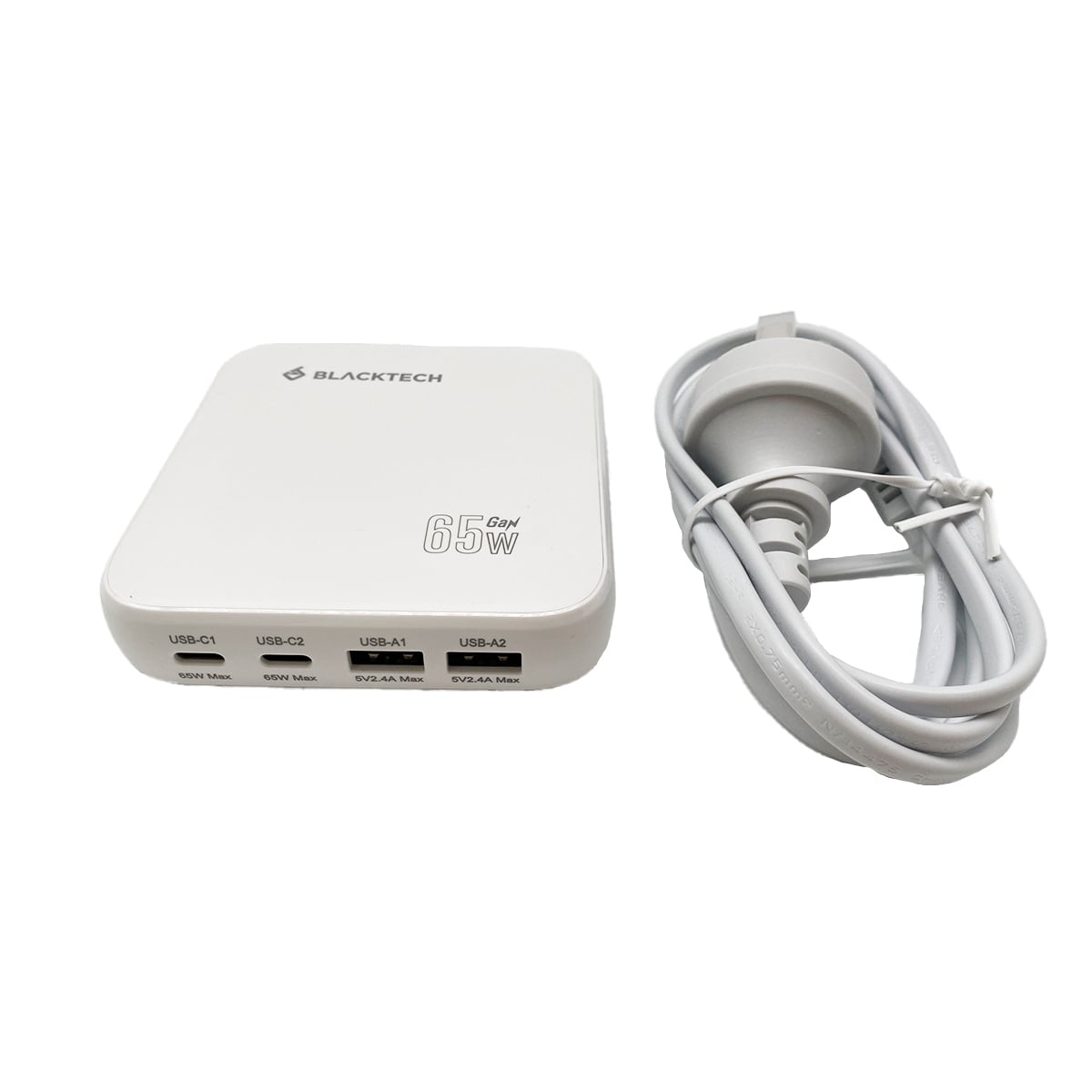 65W Charging Station USB-C x2 AND USB-A x2 PD Adapter With Smart IC ...