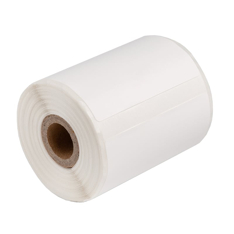 40mm Round Circle Direct Thermal Labels White - 1200 Labels per Roll ...