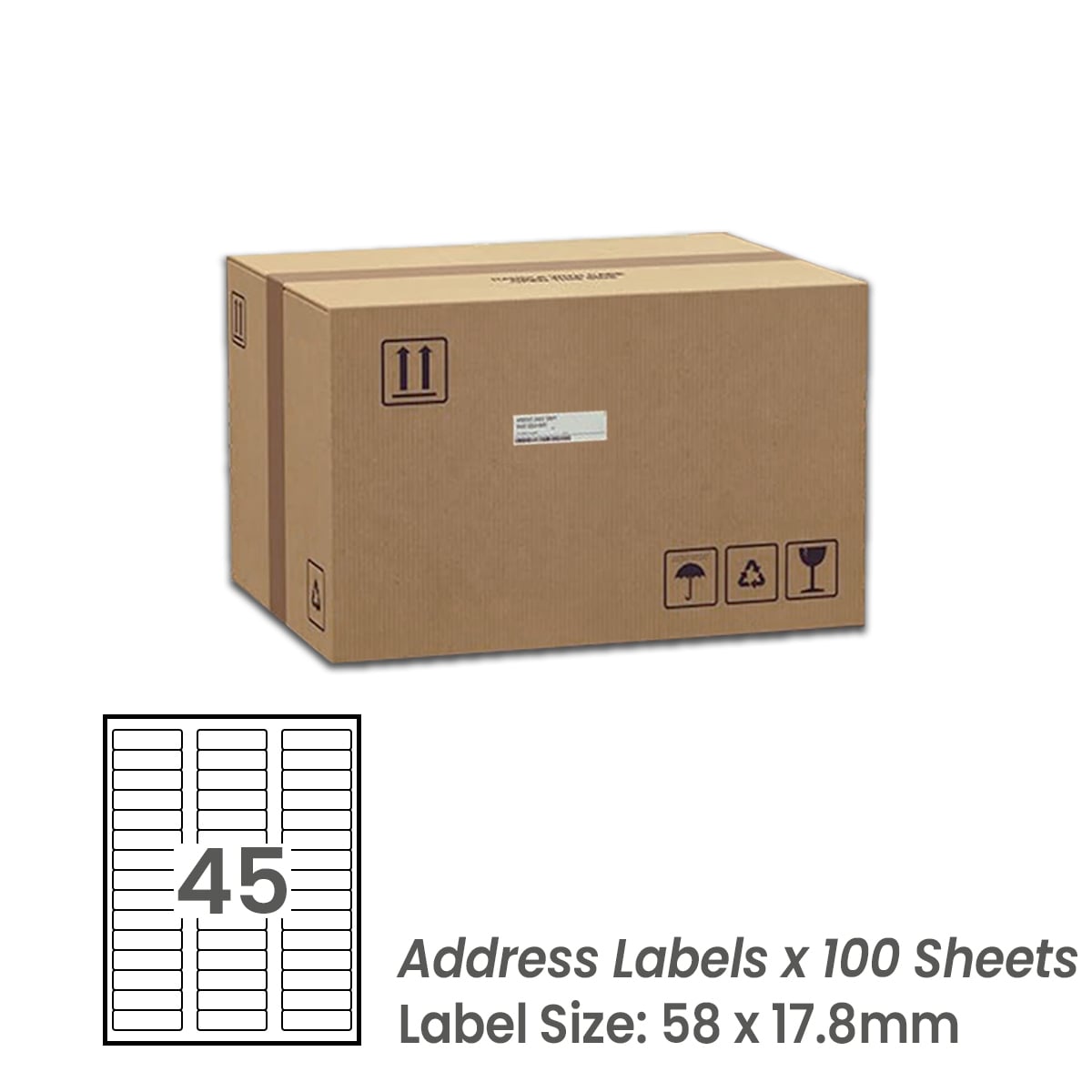 Avery #980040 Fabric Laser Name Badge Labels 10UP 88mm x 52mm - L7427 ...