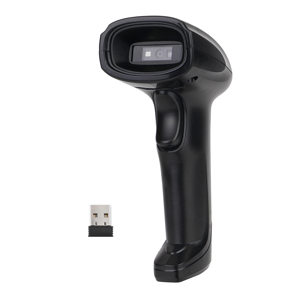 Zebra LS2208 Handheld USB 1D Barcode Scanner with Stand - InkStation