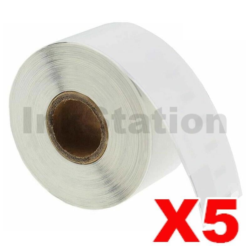 Dymo 5 x SD99012 / S0722400 Compatible White Label Roll 36mm x 89mm ...