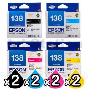 Epson 138 , T1381-T1384 Ink Cartridges - Ink Station
