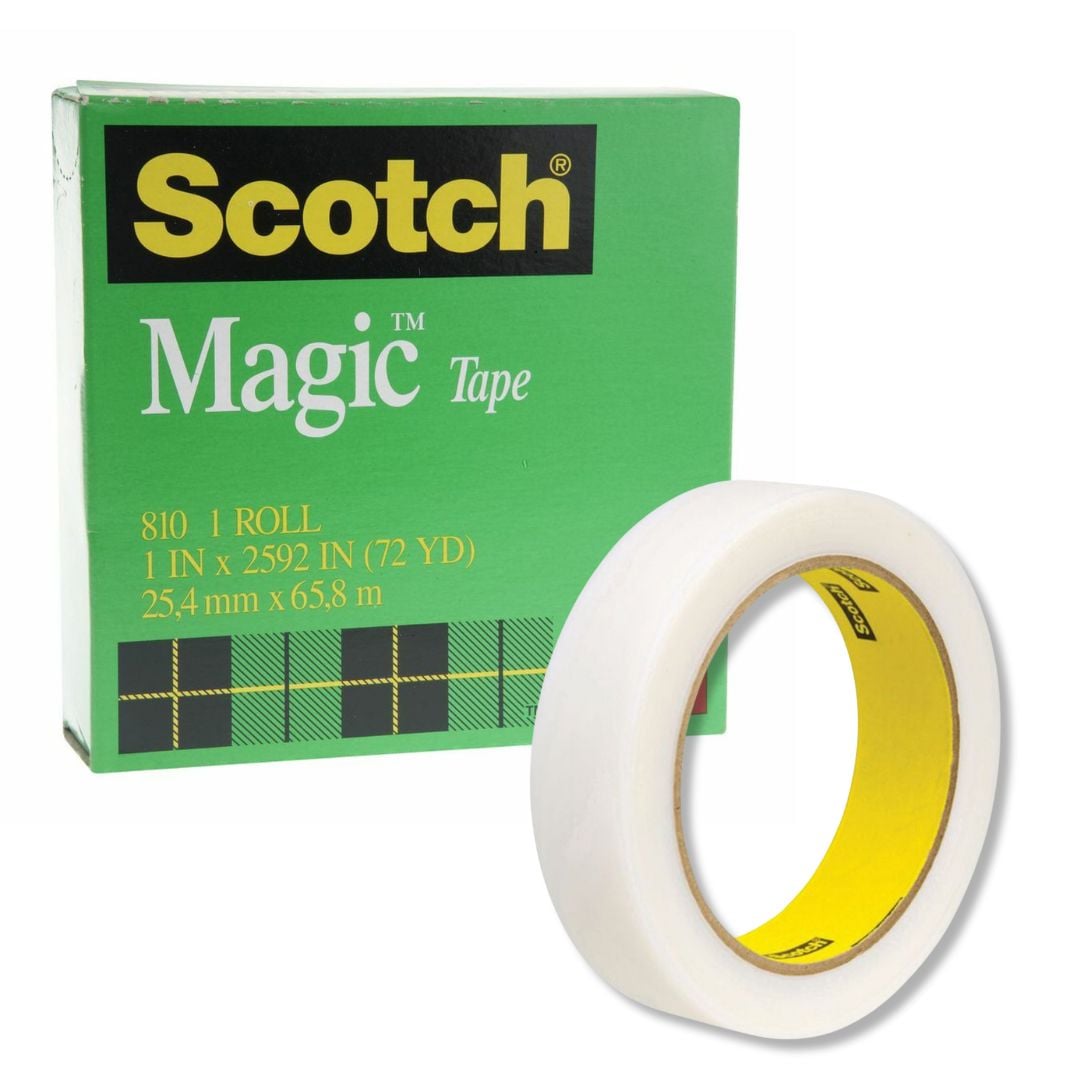 Scotch 810 Magic Invisible Tape 19mm x 65.8m - InkStation