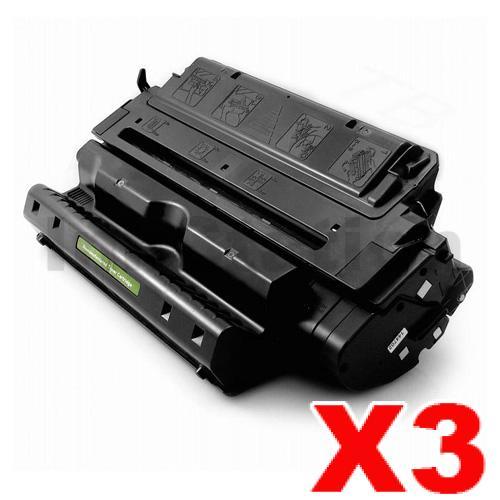 HP 3 x C4182X (82X) Compatible Black Toner Cartridge - 20,000 Pages ...