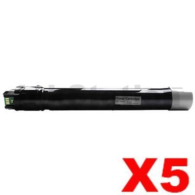 Fuji Xerox 5 x DocuPrint CM415AP Compatible Black Toner Cartridge ...