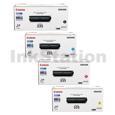 Canon 4-Pack Genuine CART-335 Toner Combo [BK+C+M+Y] - Toner Cartridges ...