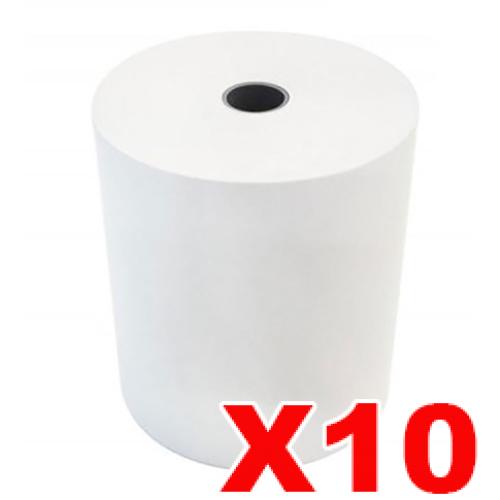 5 Rolls 76x76mm 2PLY Bond Paper Receipt Roll - InkStation
