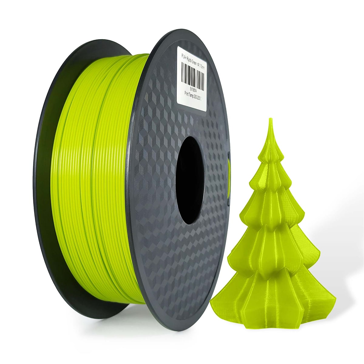 1 x PLA+ 3D Filament 1.75mm Ryobi Green - 1KG - InkStation