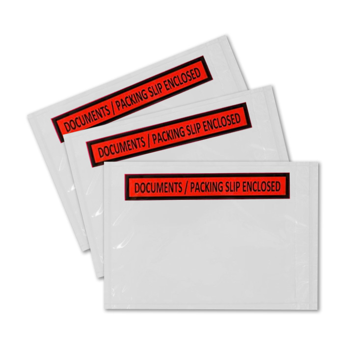 'DOCUMENTS / PACKING SLIP ENCLOSED' 115mm x 150mm Doculopes Sticker ...