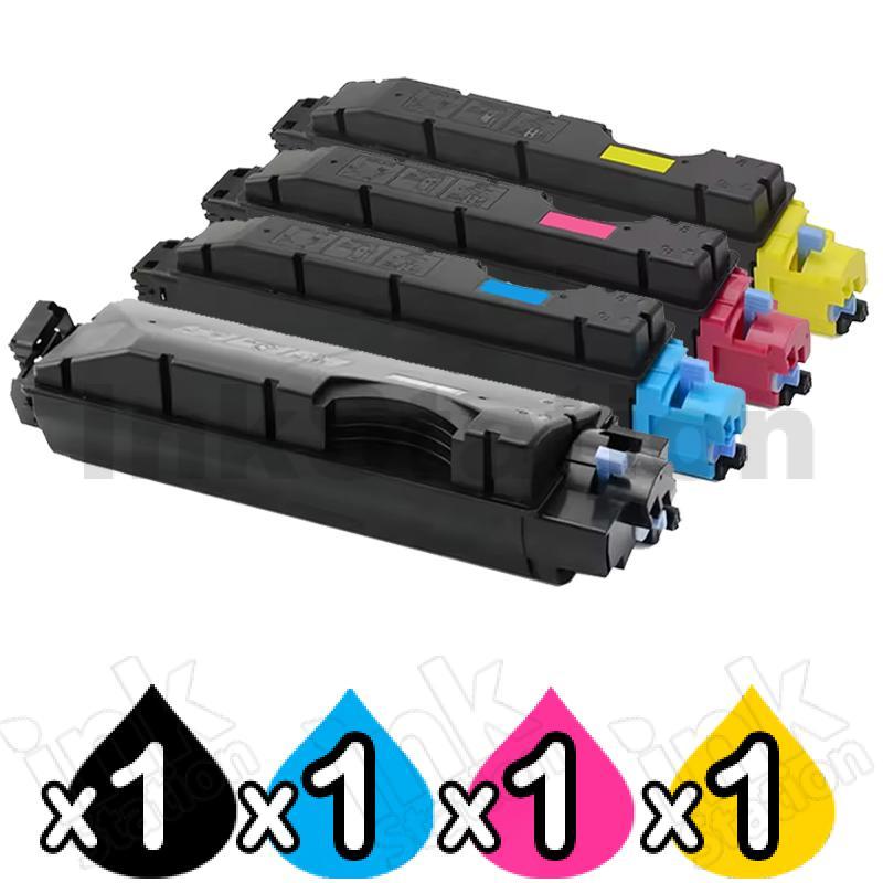Kyocera 4 Pack Non-Genuine alternative for TK-5349 Toner Cartridges Combo suitable for TASKalfa ...