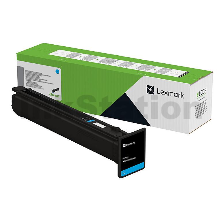 Lexmark 79L1HC0 Genuine CX950 / CX951 / CX833 Cyan Return Program Toner ...