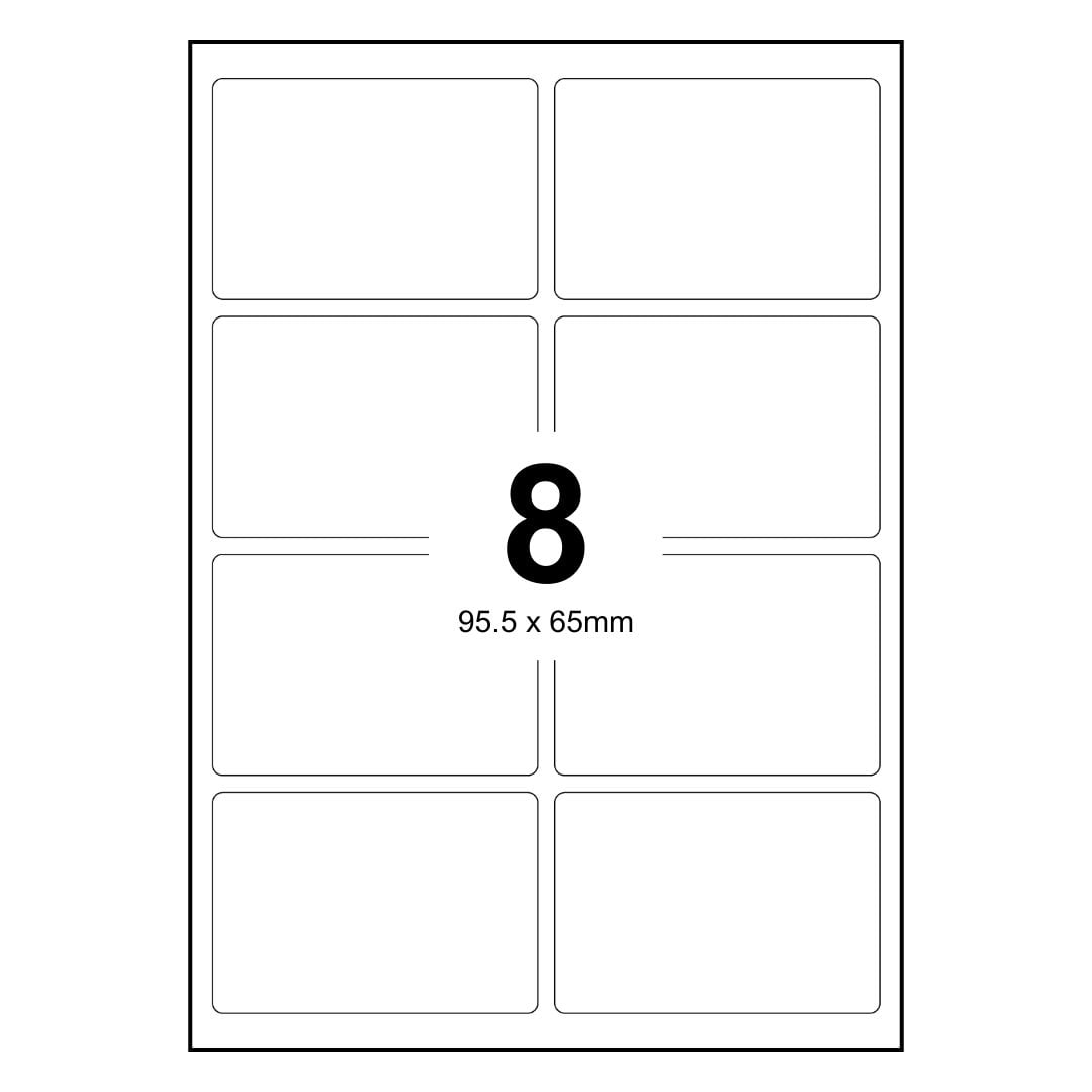 Avery Silver Heavy Duty Identification Laser Labels - InkStation