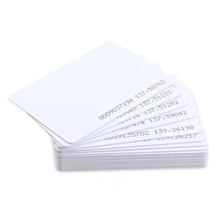 100x 2UP White PVC Name Badge Cards (Total 200 Name Badges) - InkStation