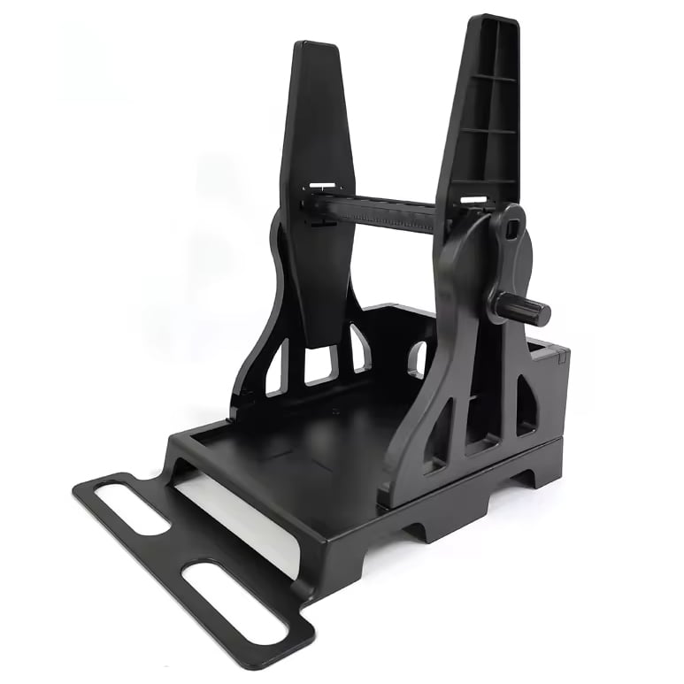 Manual Label Rewinder & External Label Holder for Large Label Rolls ...