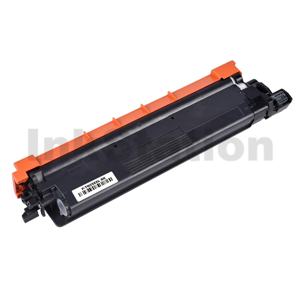 Brother Compatible TN-258XLBK Black High Yield Toner Cartridge - 3,000 ...