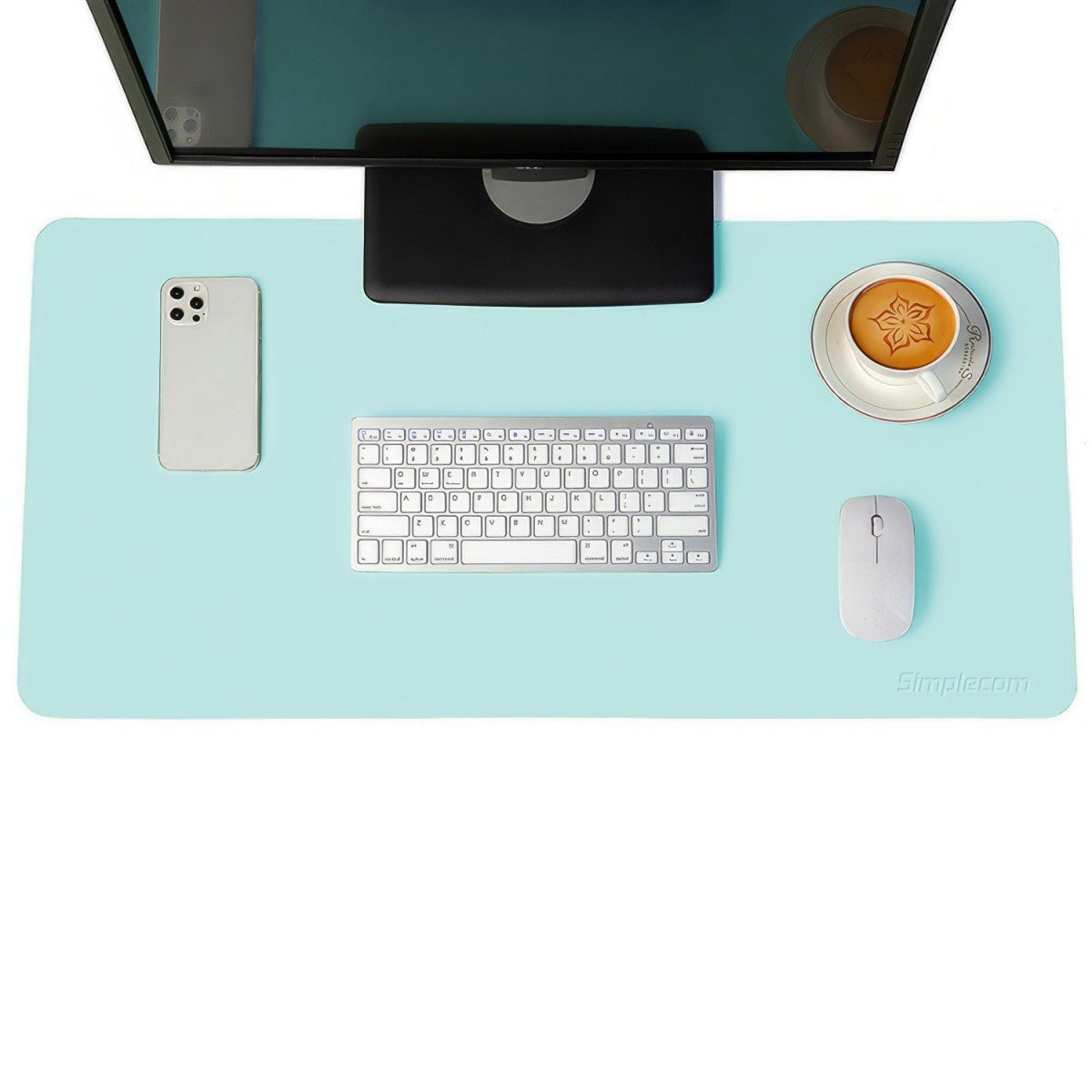 Plug and Play USB Desktop Microphone with Headphone Jack Simplecom ...