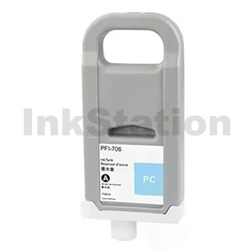Canon Compatible PFI-706PC Photo Cyan Ink Cartridge - 700ML - Ink ...