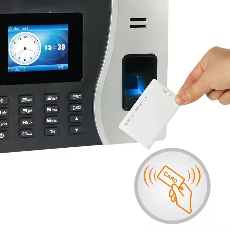 Time Attendance Machine TM20 Fingerprint/RFID card/Password Access Control Check-in Device TCP ...