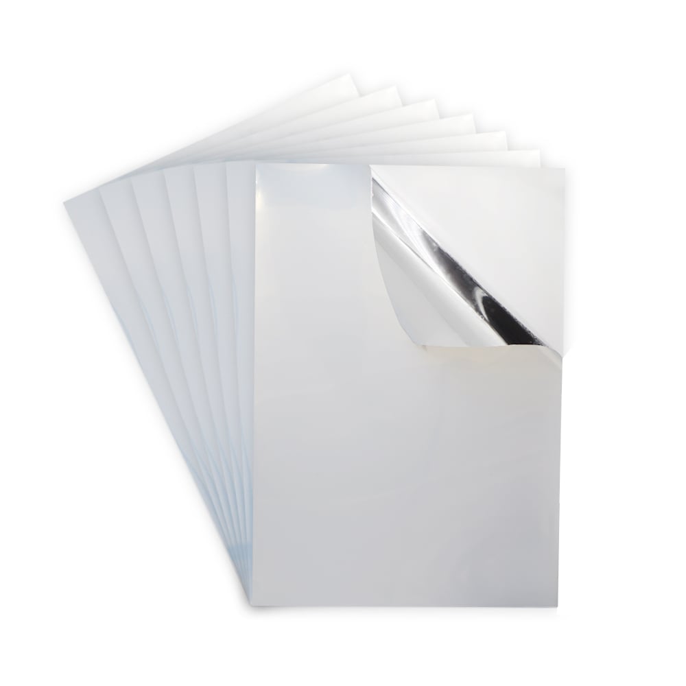 Translucent Clear Printable Vinyl Sticker Paper A4 - 20 sheets per pack ...
