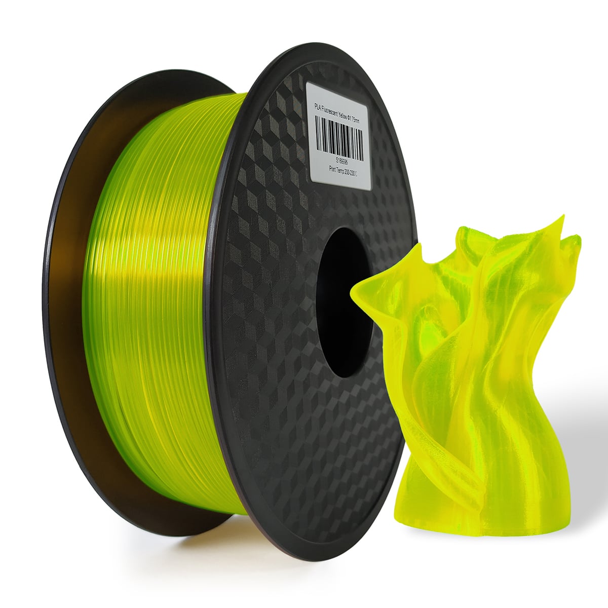 Fluorescent PLA 3D Filament 1.75mm - 1KG/Roll - InkStation