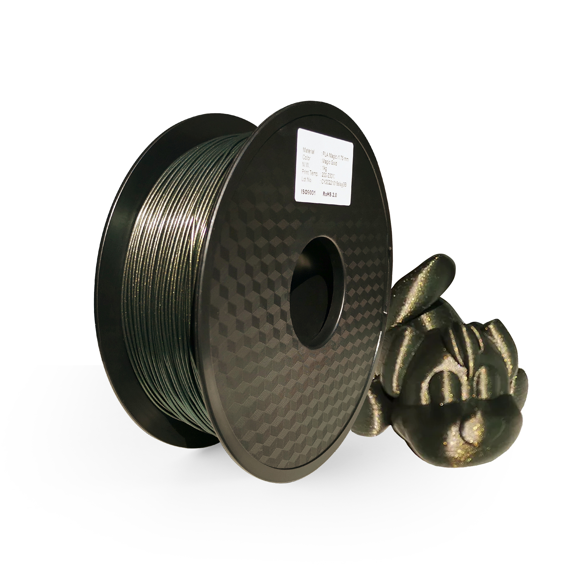 Sparkling Metallic Holographic PLA 3D Filament 1.75mm - 1KG/Roll ...