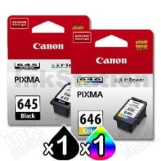 Canon 3-Pack PG-645XL, CL-646XL Compatible [2Black + 1Colour] High ...